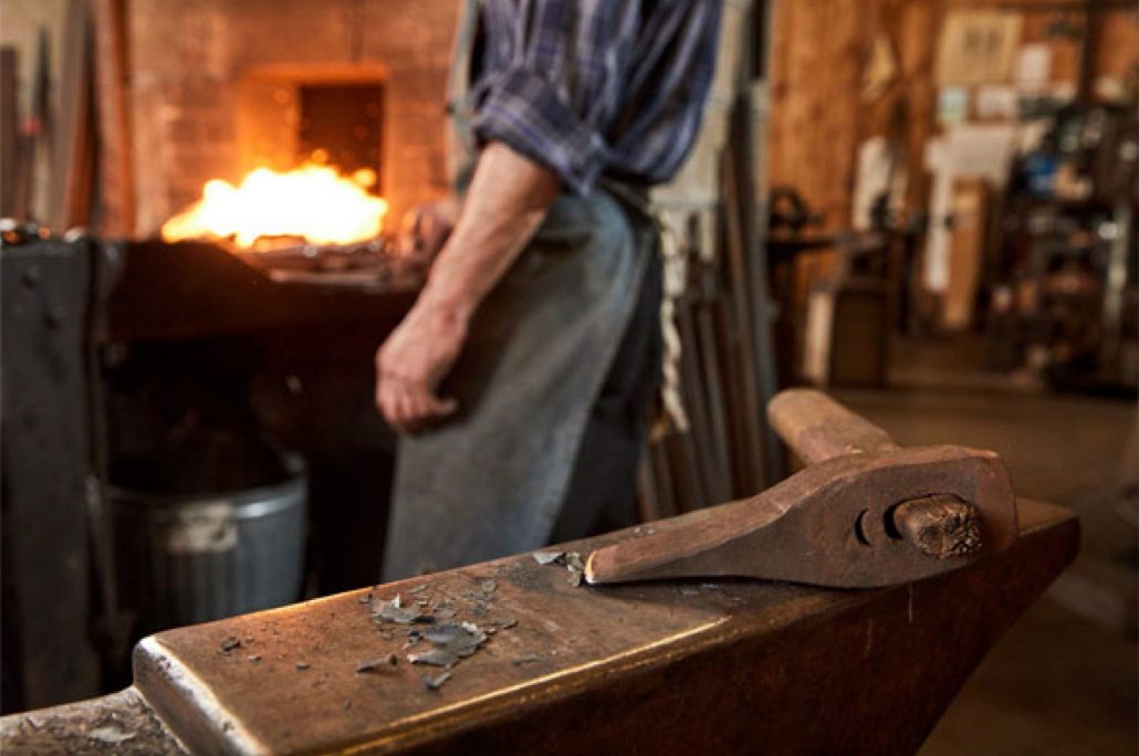 Working In The Forge | Douglas E Wilson | Wilson Forge